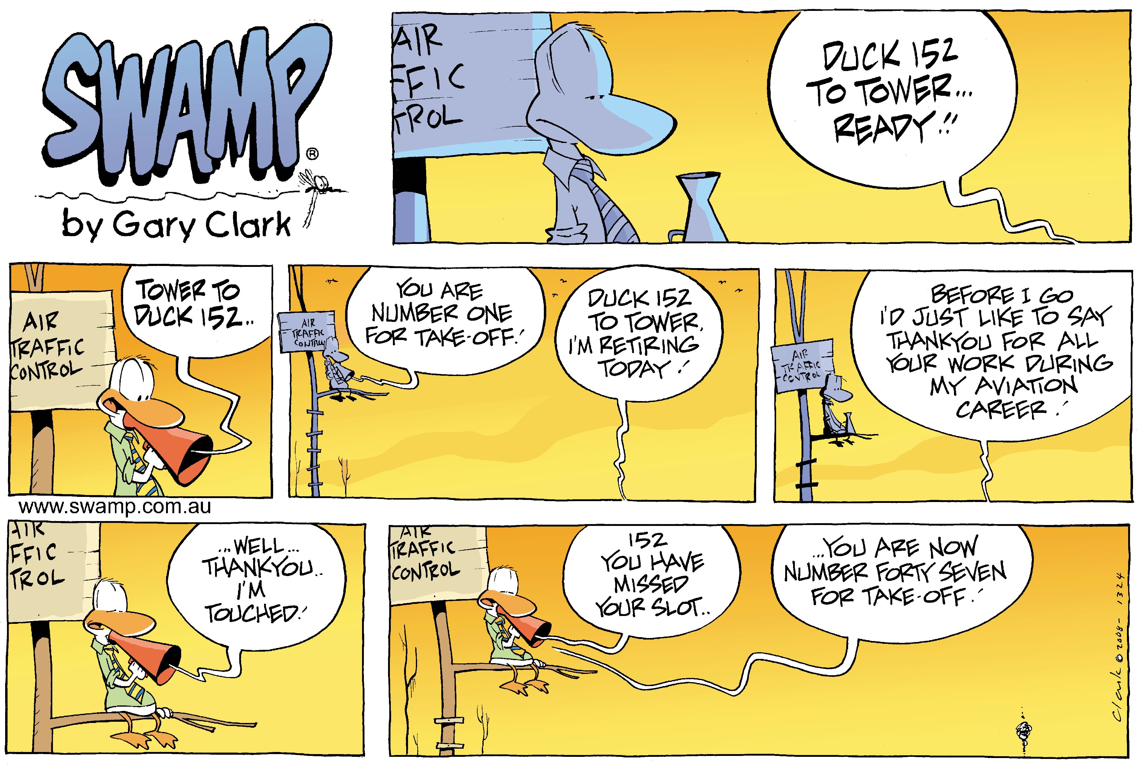 Fond Farewell - Swamp Cartoons