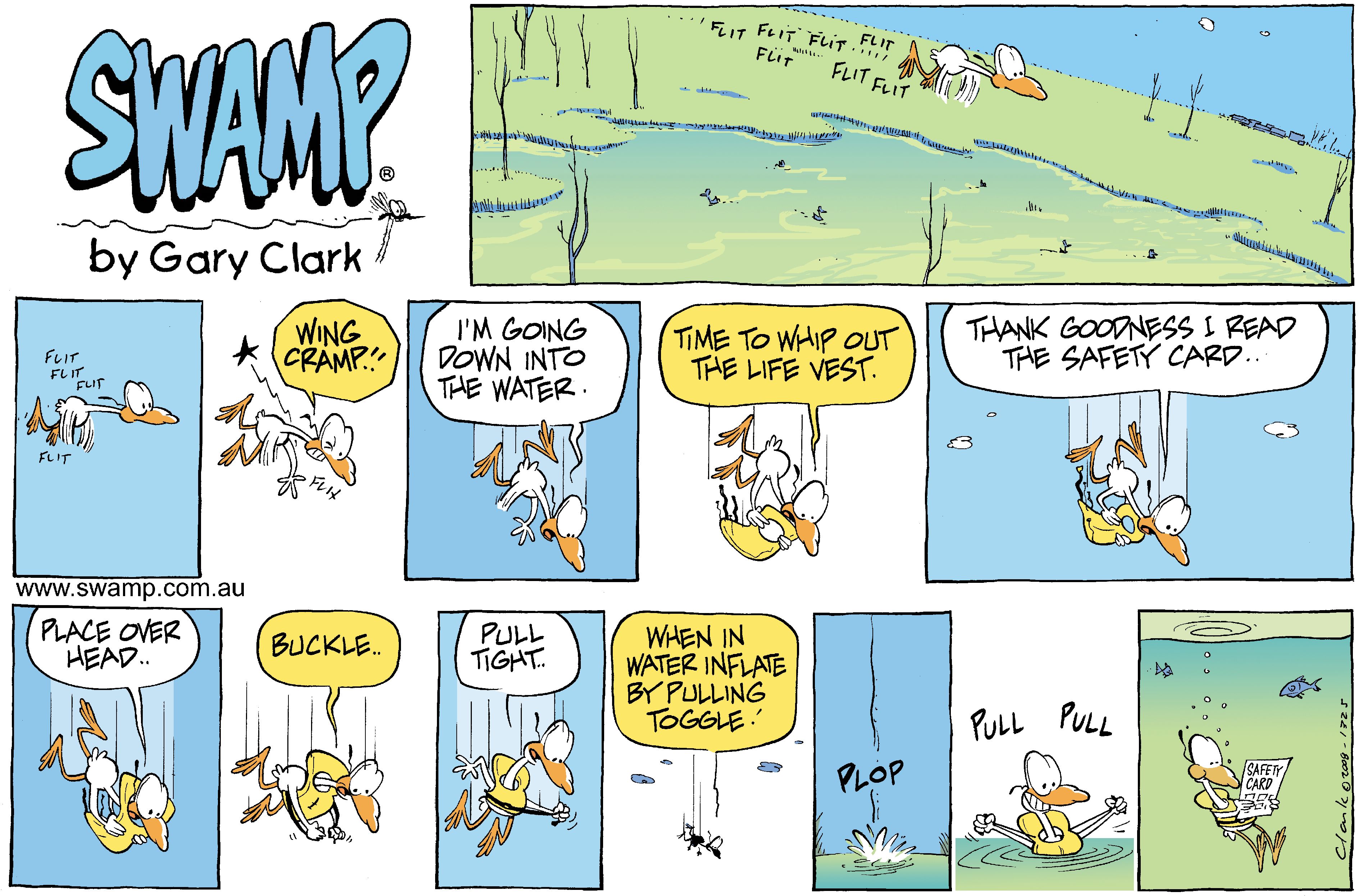 Emergency Procedure - Swamp Cartoons