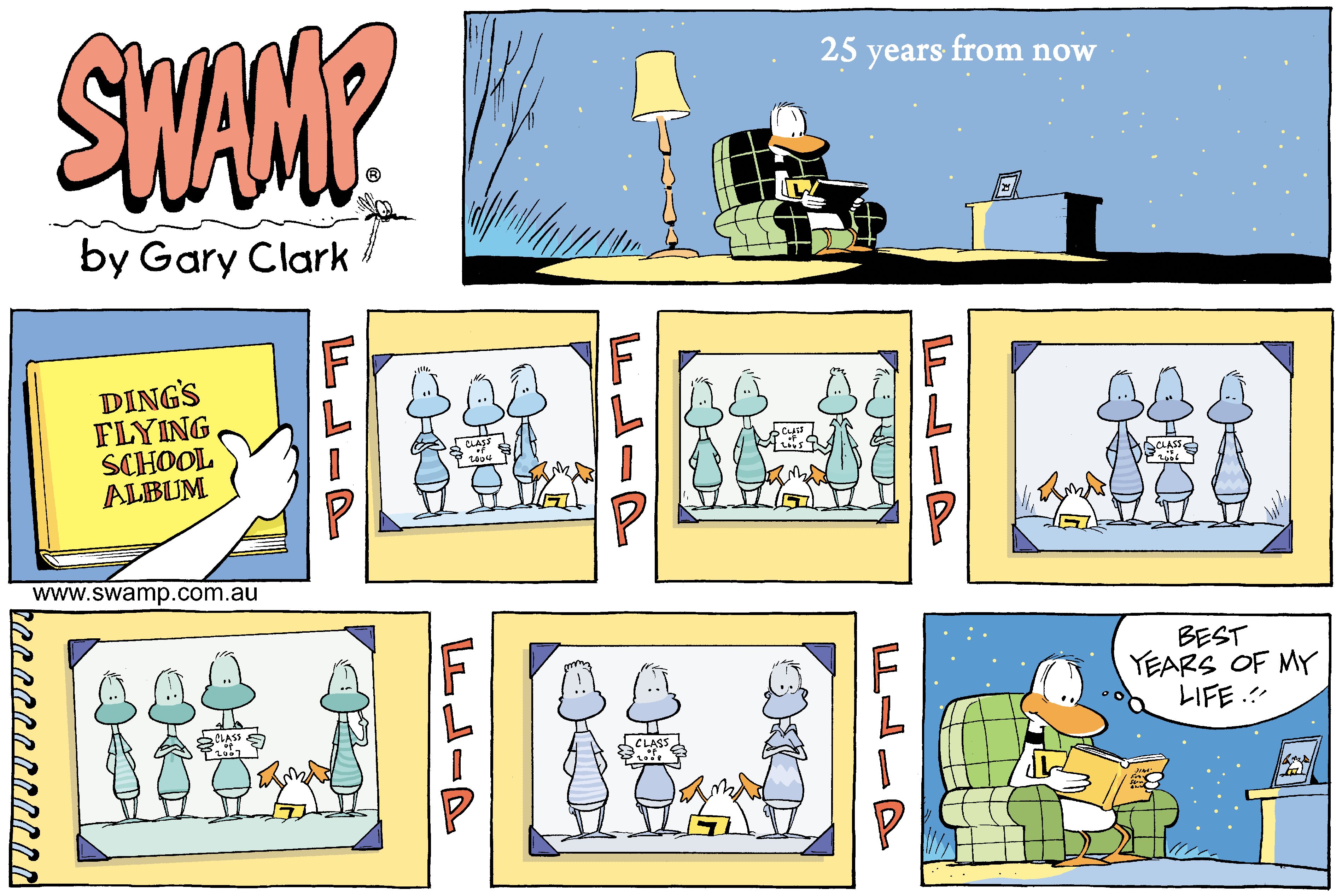25 years from now - Swamp Cartoons