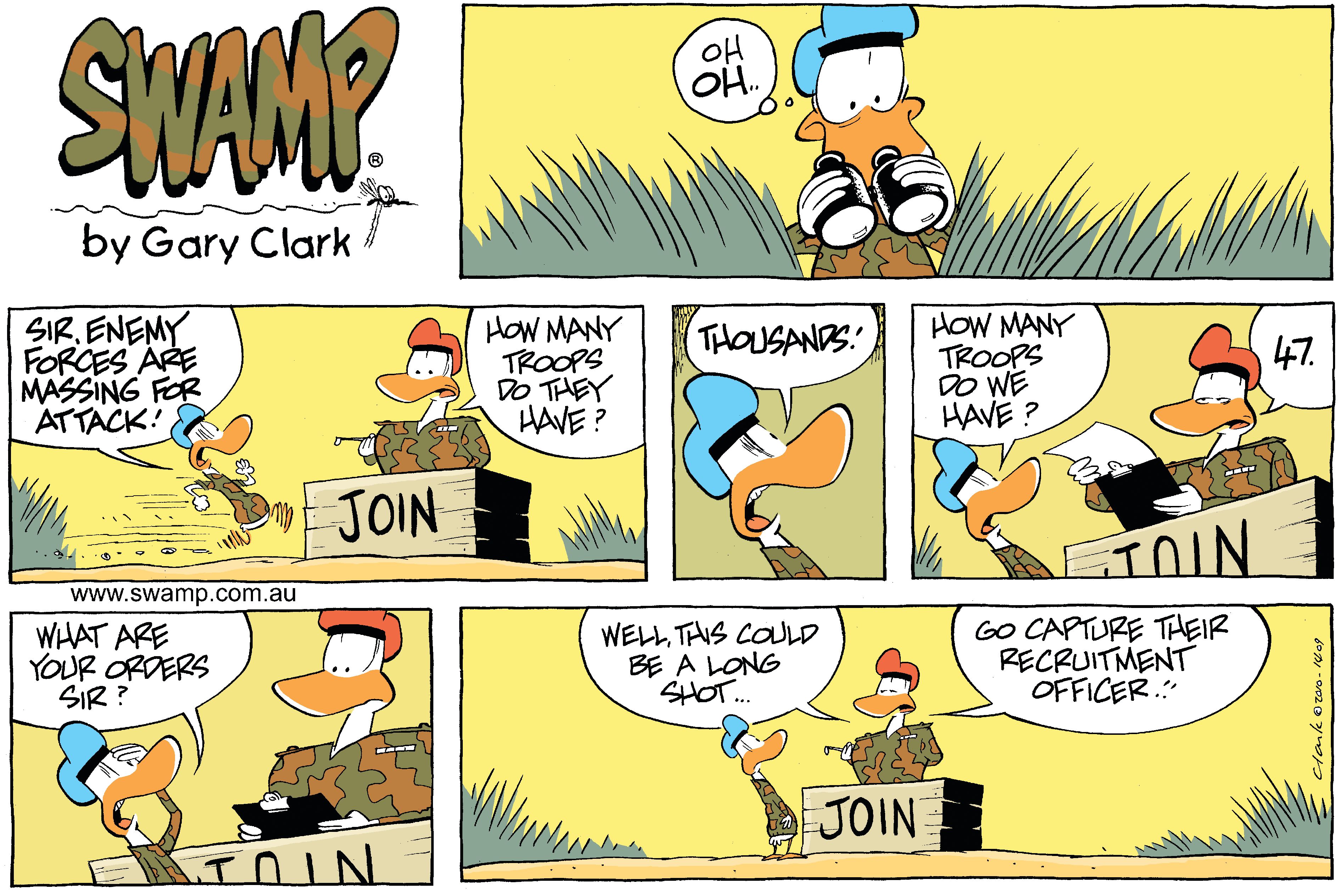 Backup Plan - Swamp Cartoons