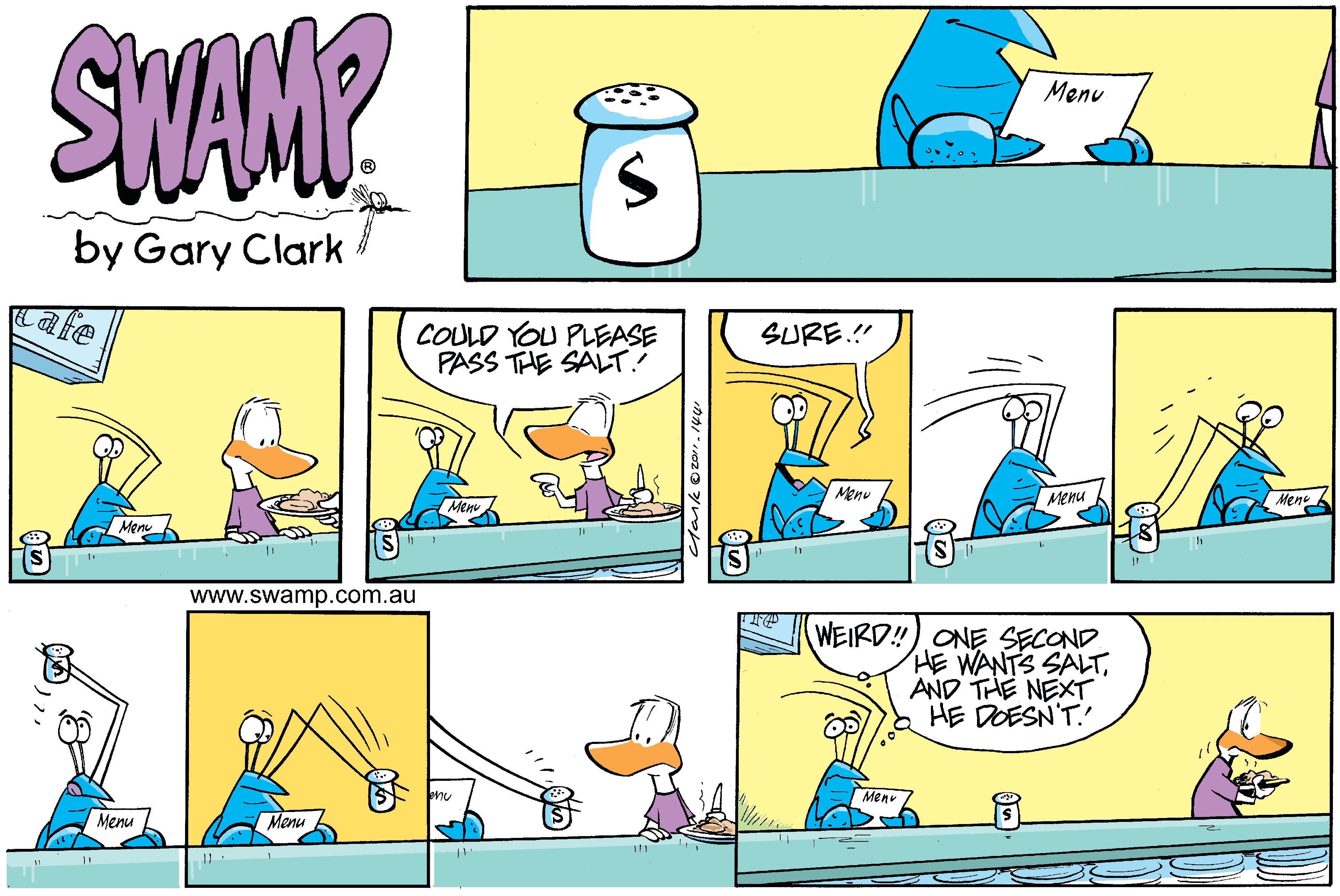 Misunderstood Manners - Swamp Cartoons