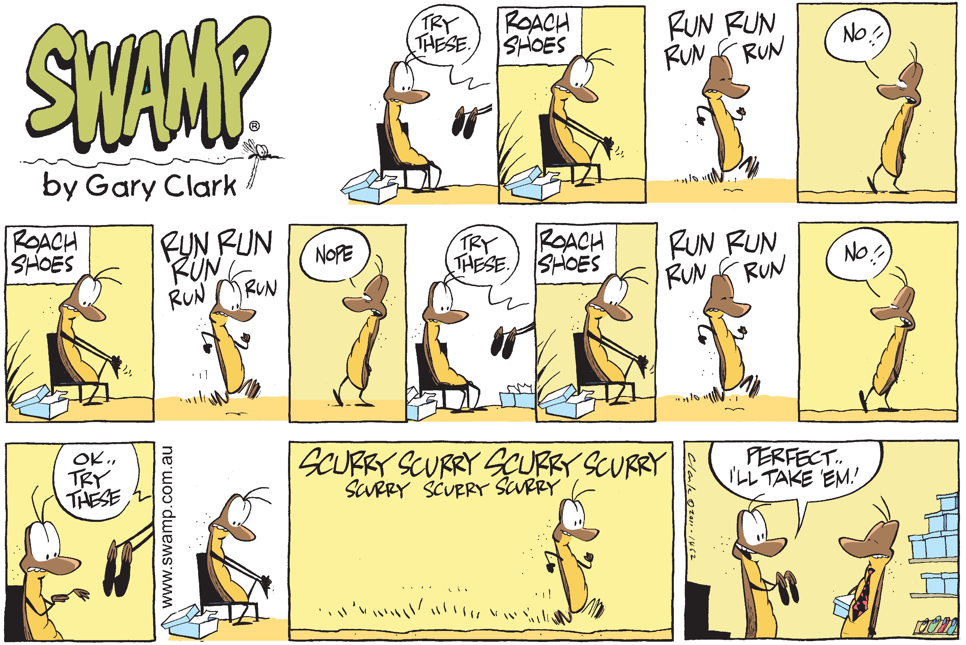 We have Lift Off! - Swamp Cartoons