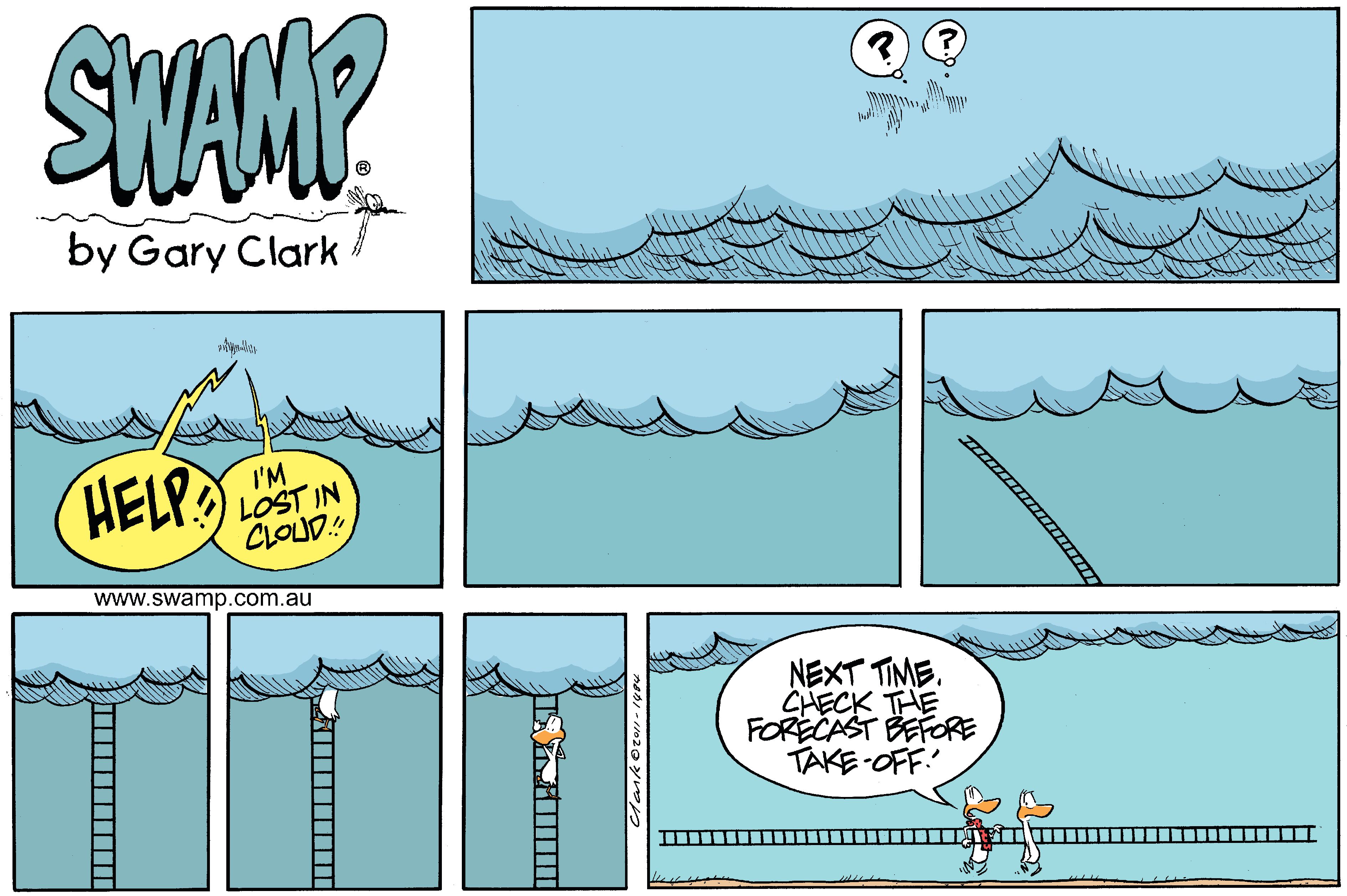 Easy Way Out - Swamp Cartoons