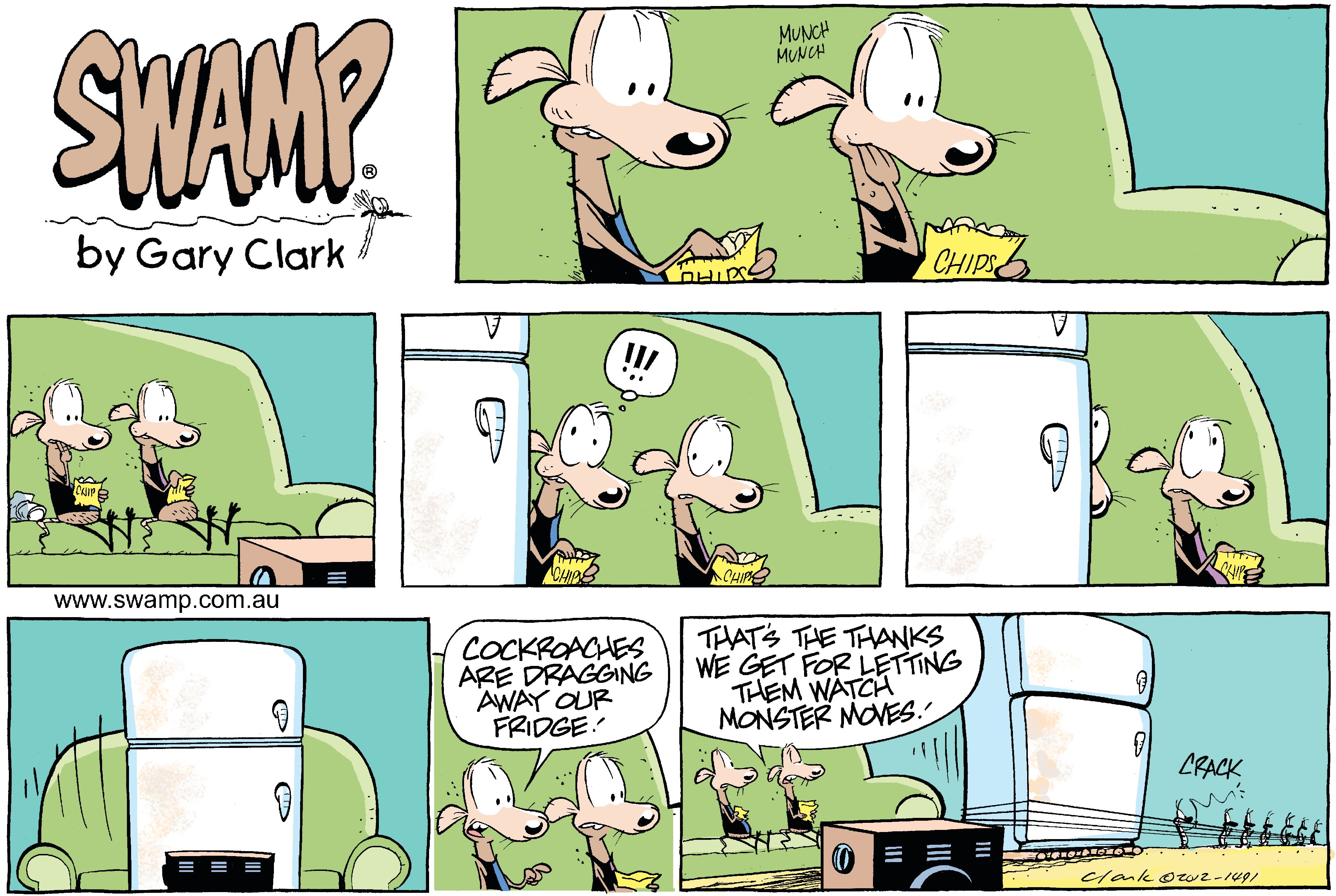 Swamp Rats Fridge Comic - Swamp Cartoons