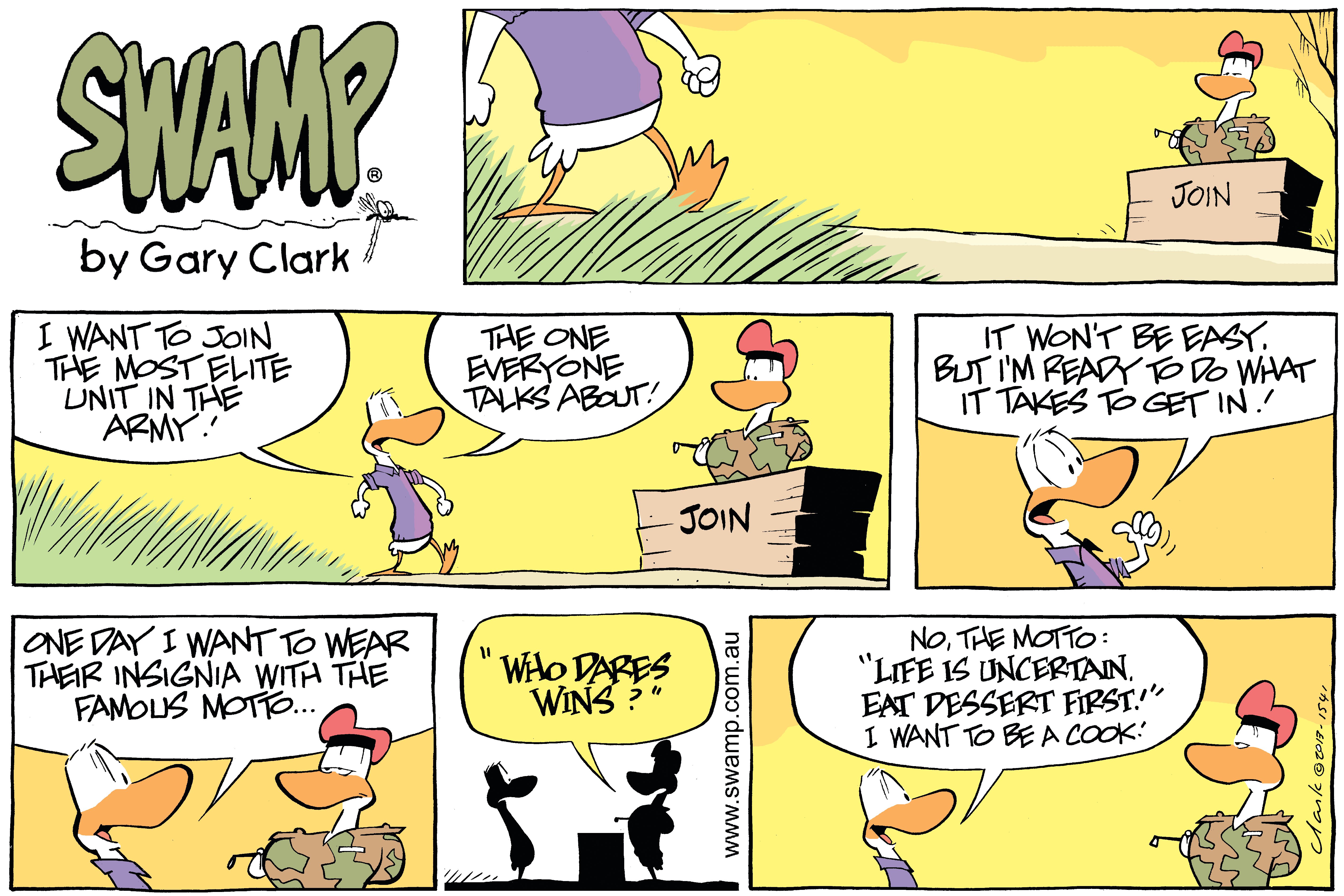 Elite Unit Comic - Swamp Cartoons