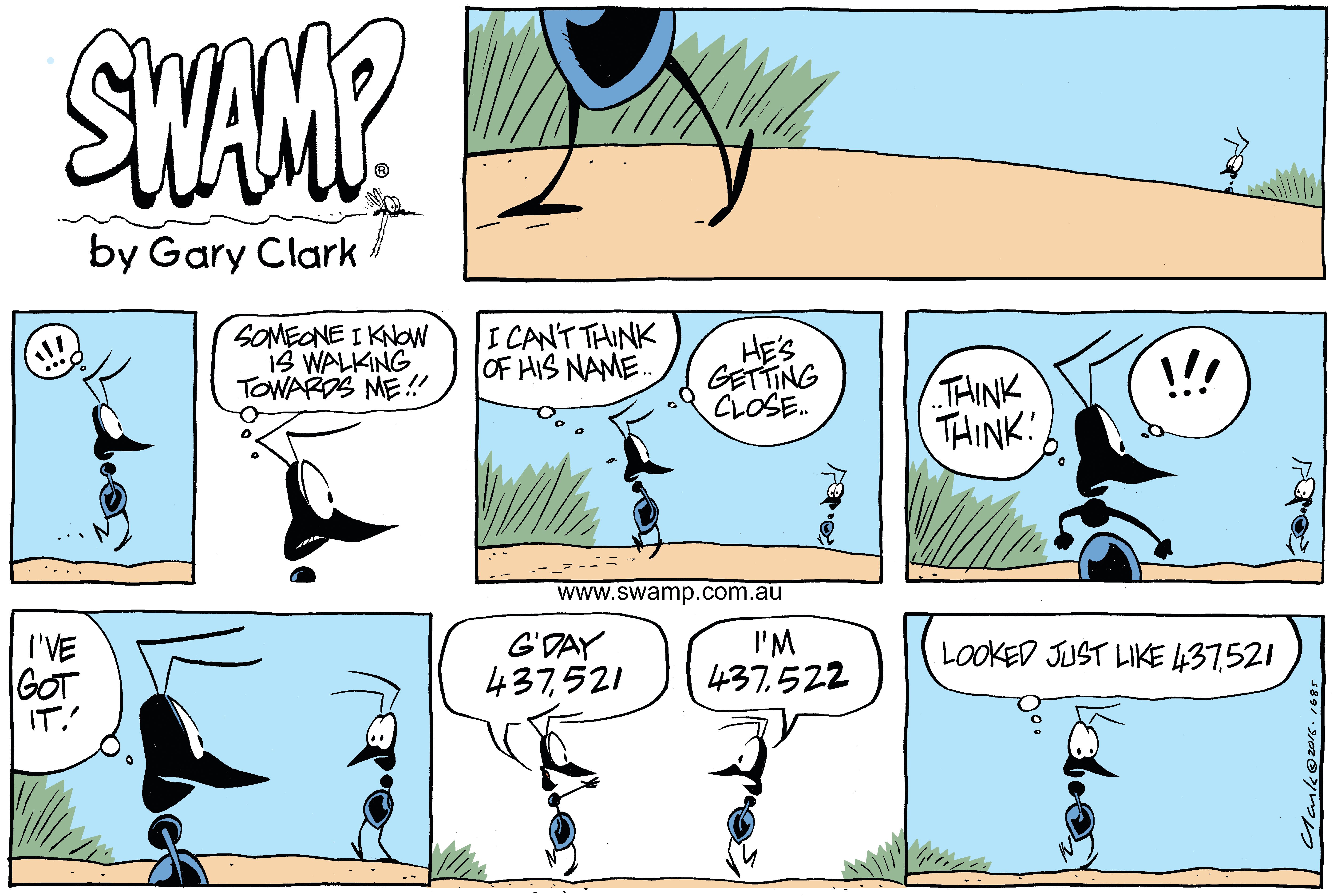 Swamp Ant Name Comic - Swamp Cartoons