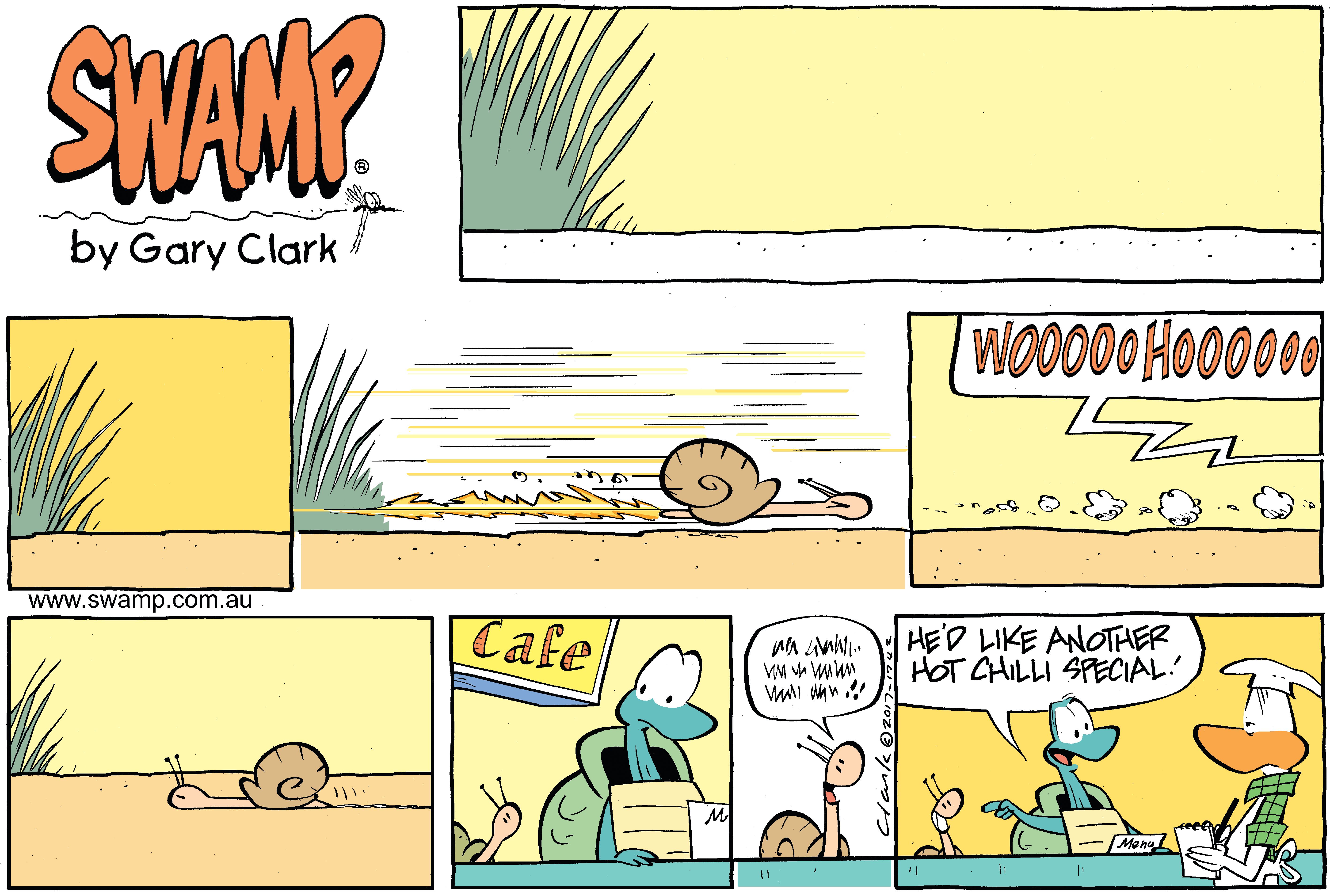 Snail Chilli Special Comic - Swamp Cartoons