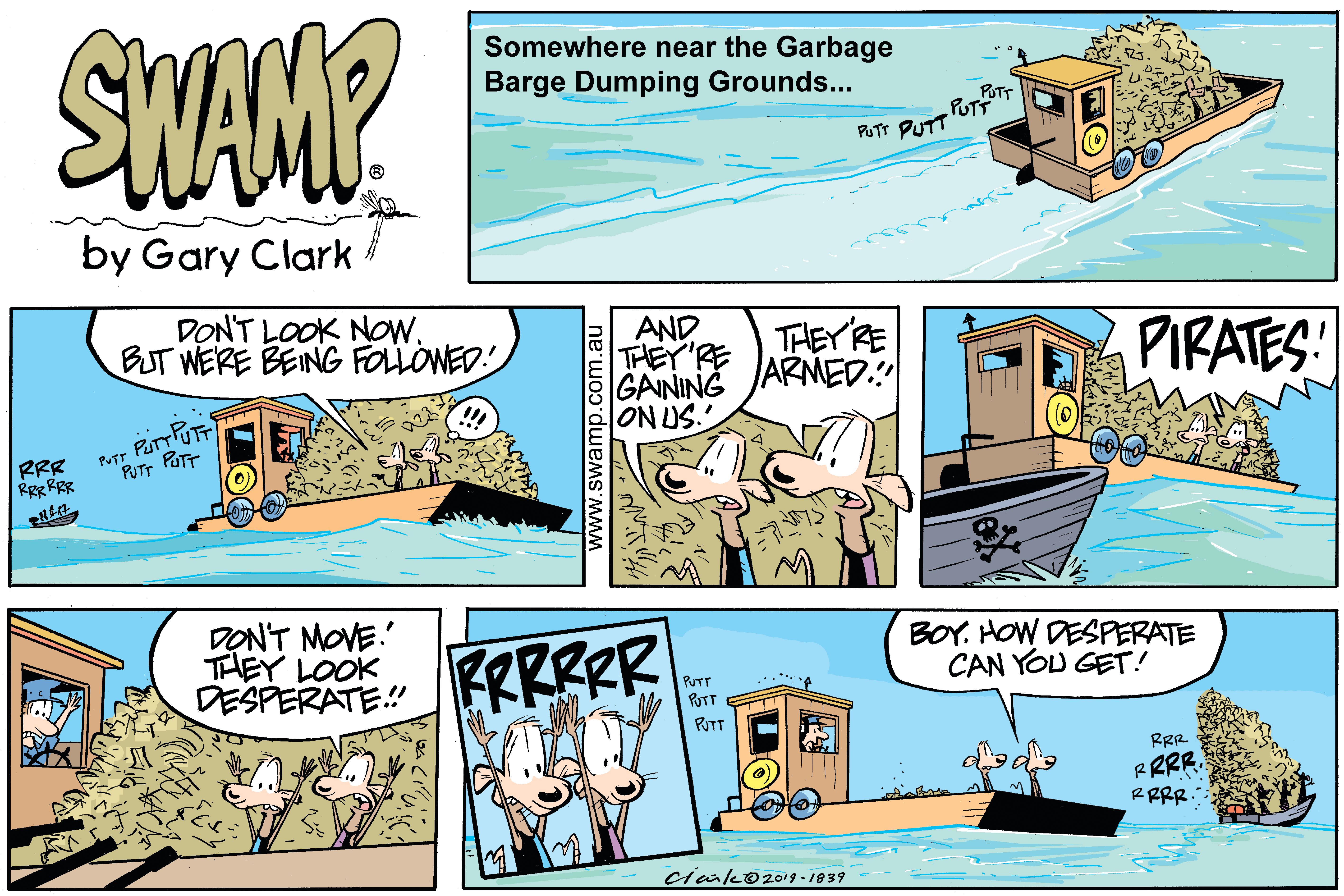 Swamp Rats Hold Up Comic - Swamp Cartoons