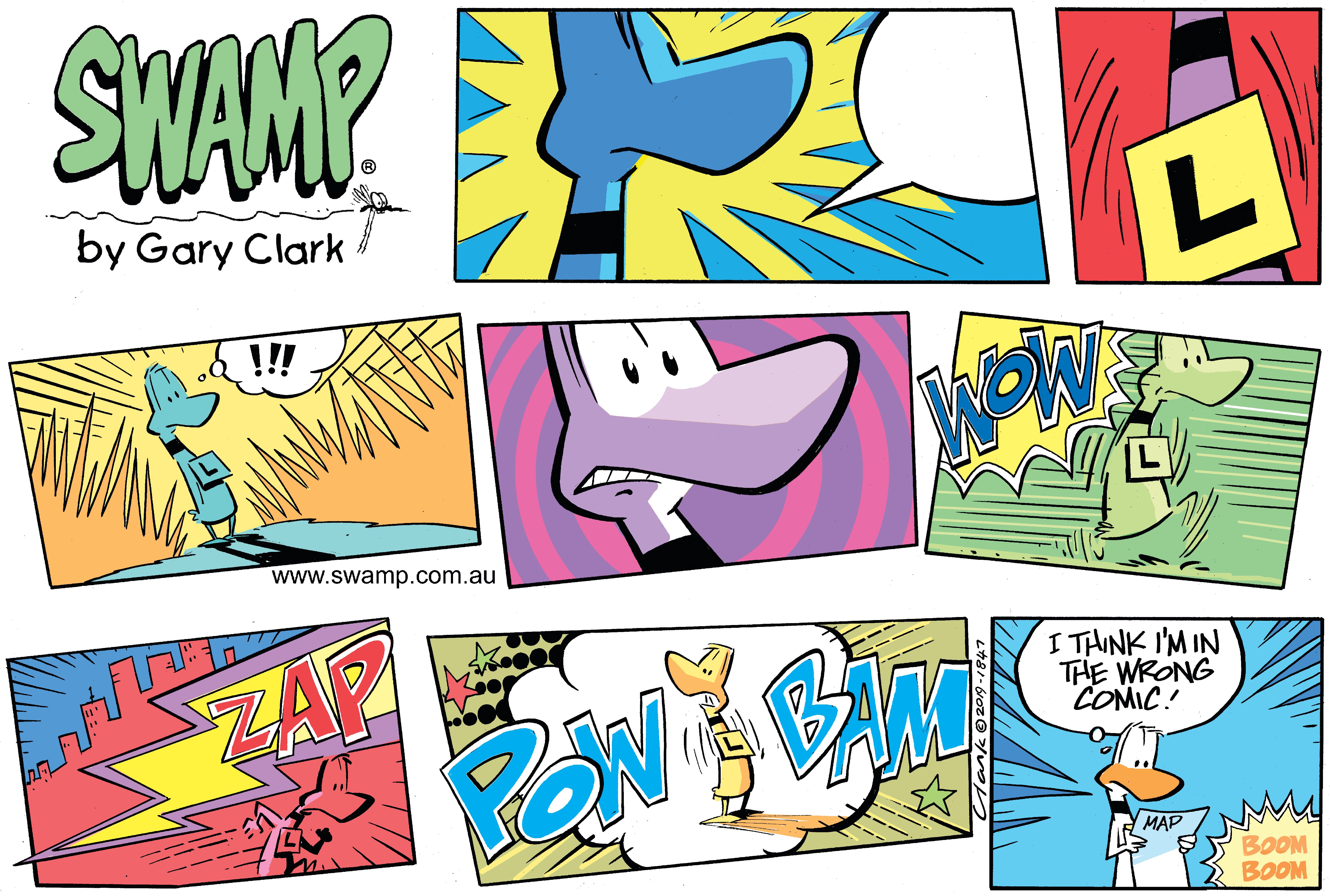 Ding Duck Wrong Comic - Swamp Cartoons