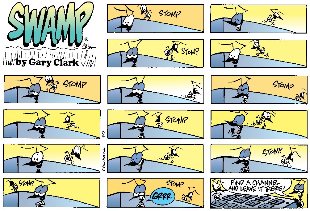 Ant Stomping - Swamp Cartoons