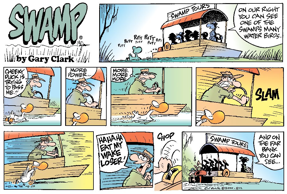 River Race - Swamp Cartoons