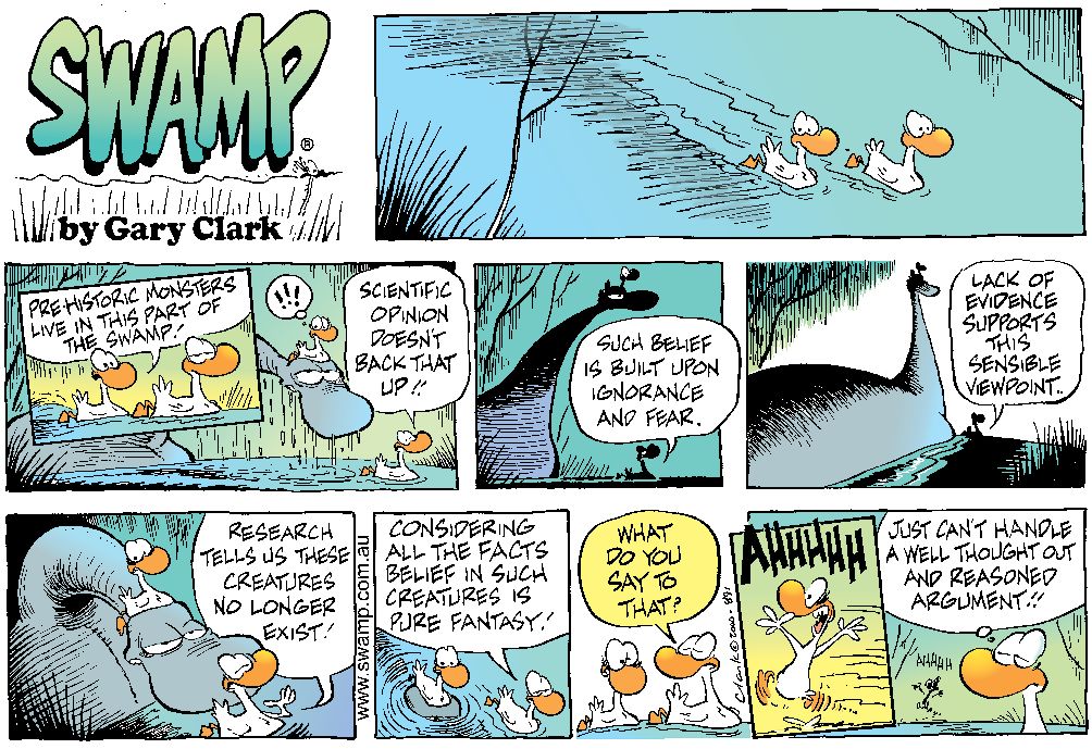 Prehistoric Creatures - Swamp Cartoons