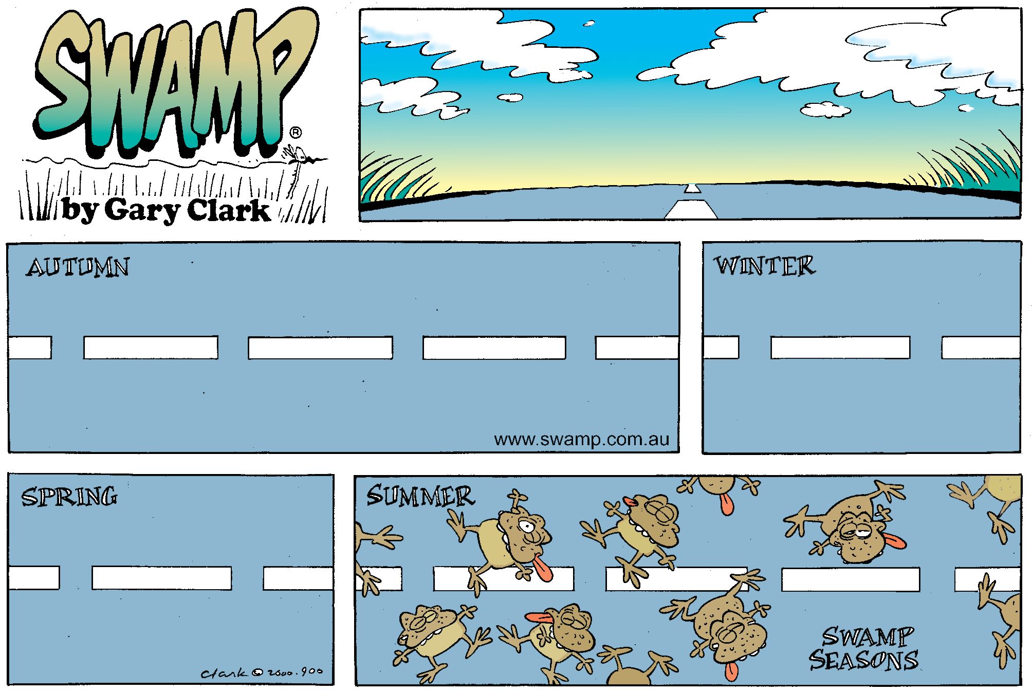 Swamp Summer - Swamp Cartoons