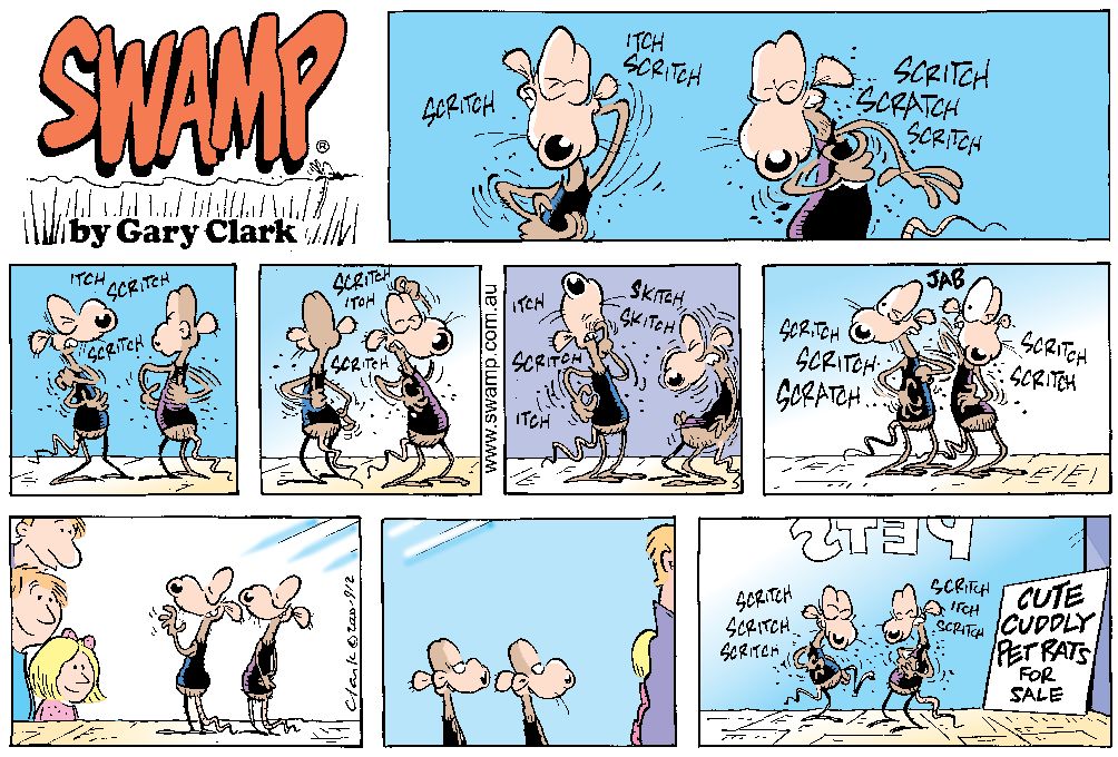 Such Cute Pet Rats - Swamp Cartoons