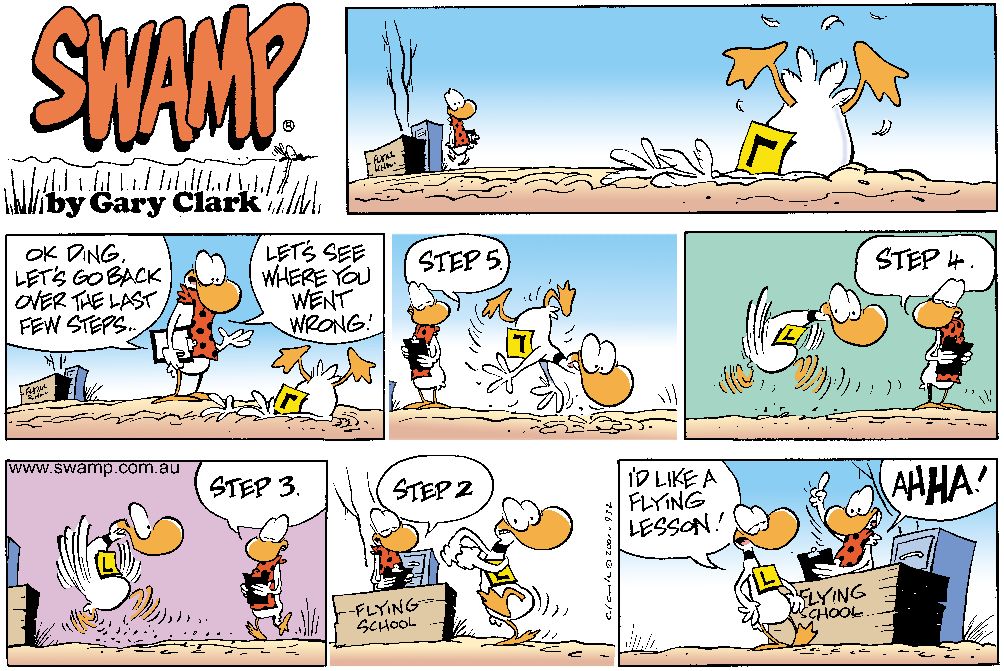 Lesson Check - Swamp Cartoons