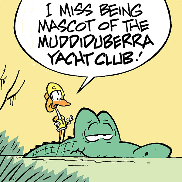 Old Man Croc & Nit-Picker Bird | Swamp Cartoons