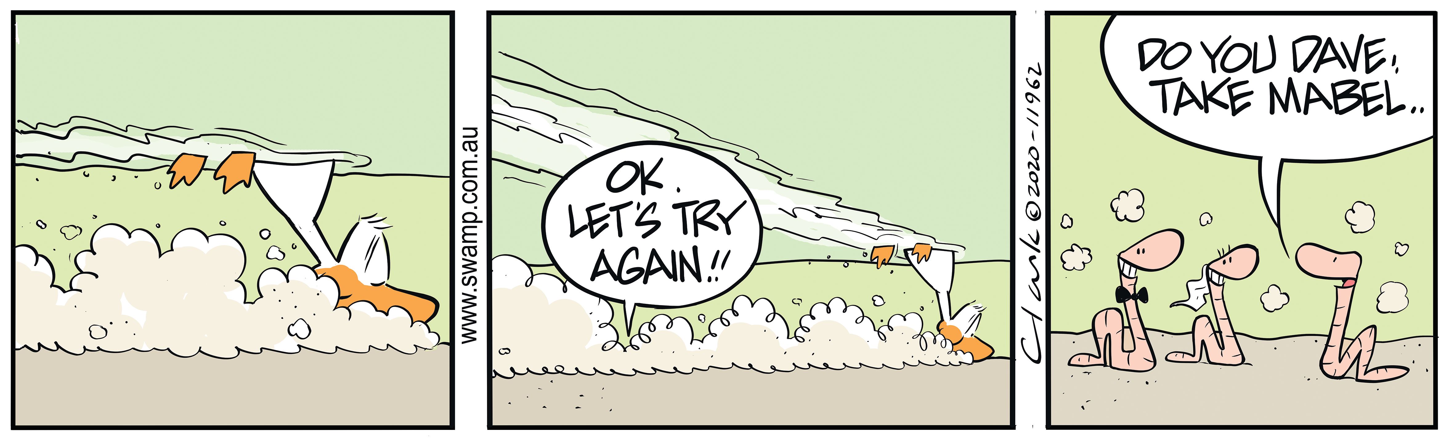 Let's Try Again Dave and Mabel - Swamp Cartoons