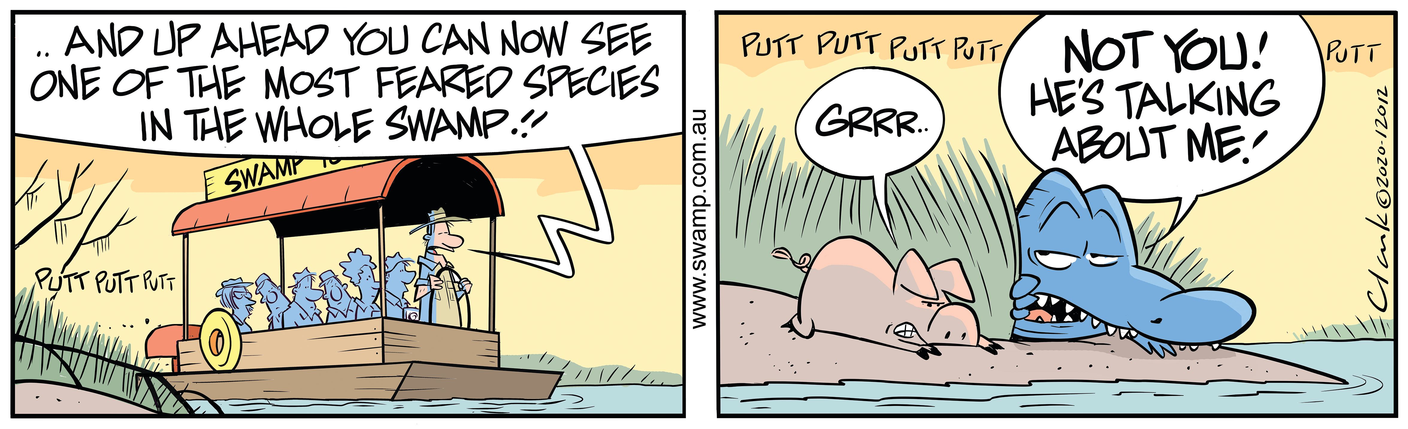 Most Feared Species - Swamp Cartoons