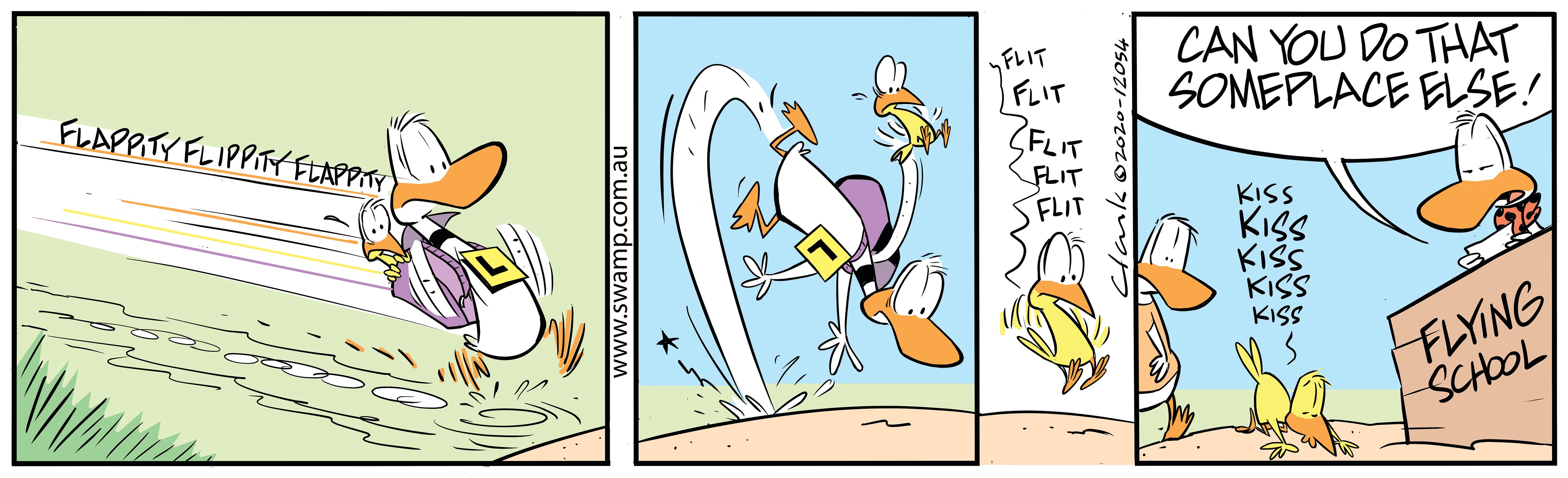 How to Annoy Flight Instructor - Swamp Cartoons