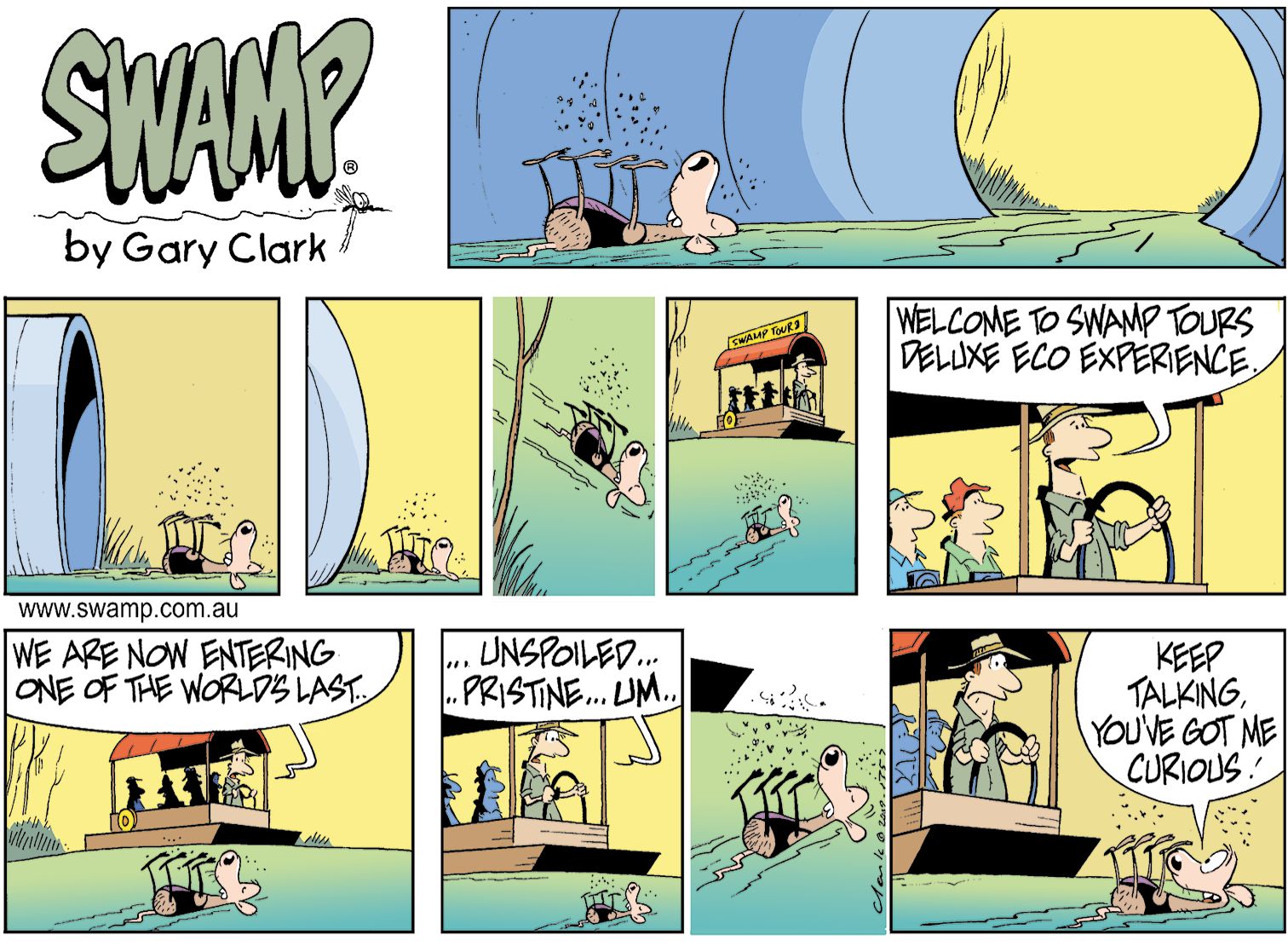 Deluxe Eco Experience - Swamp Cartoons