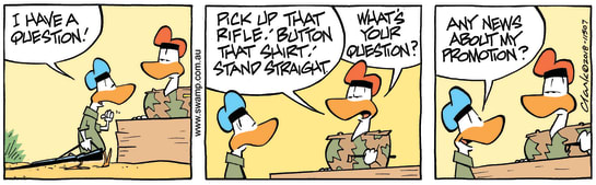 Army Ducks | Swamp Cartoons
