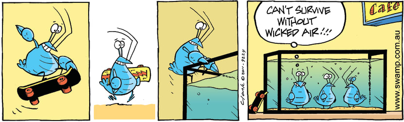 Swamp Cartoons by Gary Clark - Swamp Cartoons