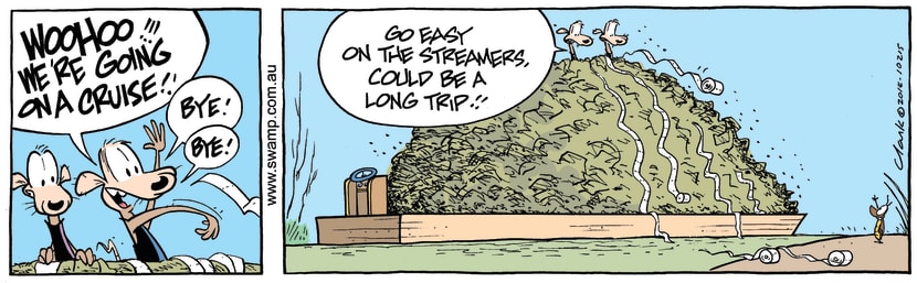 Swamp Rats Cruise Comic - Swamp Cartoons