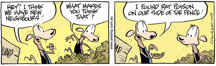 Swamp Rats Poison Comic - Swamp Cartoons