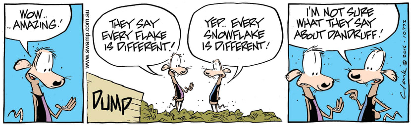 Swamp Rats Dandruff Comic - Swamp Cartoons