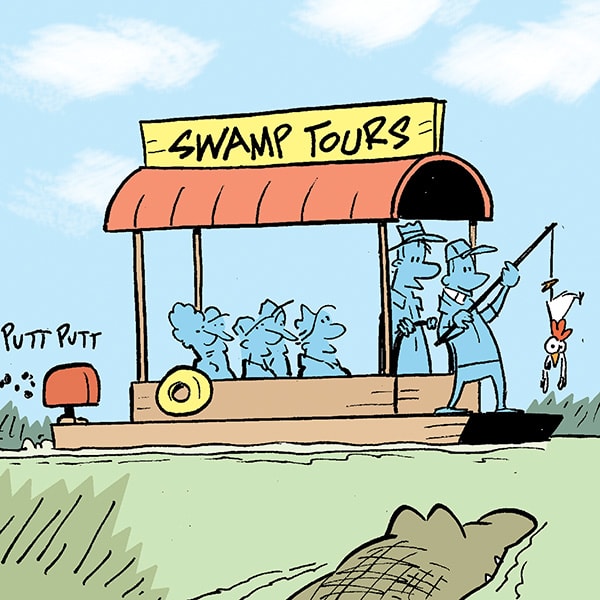 Swamp Dwellers - Swamp Cartoons