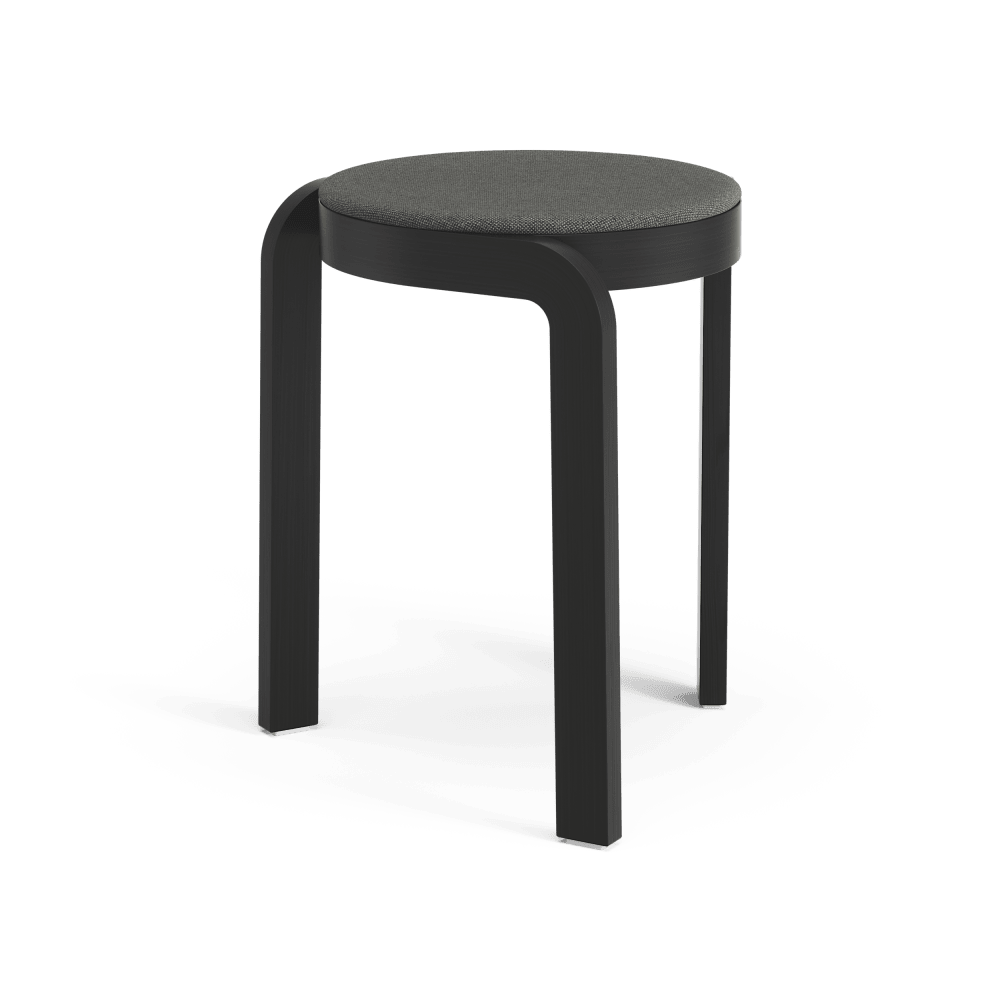 Swedese - Spin stool stackable upholstered seat