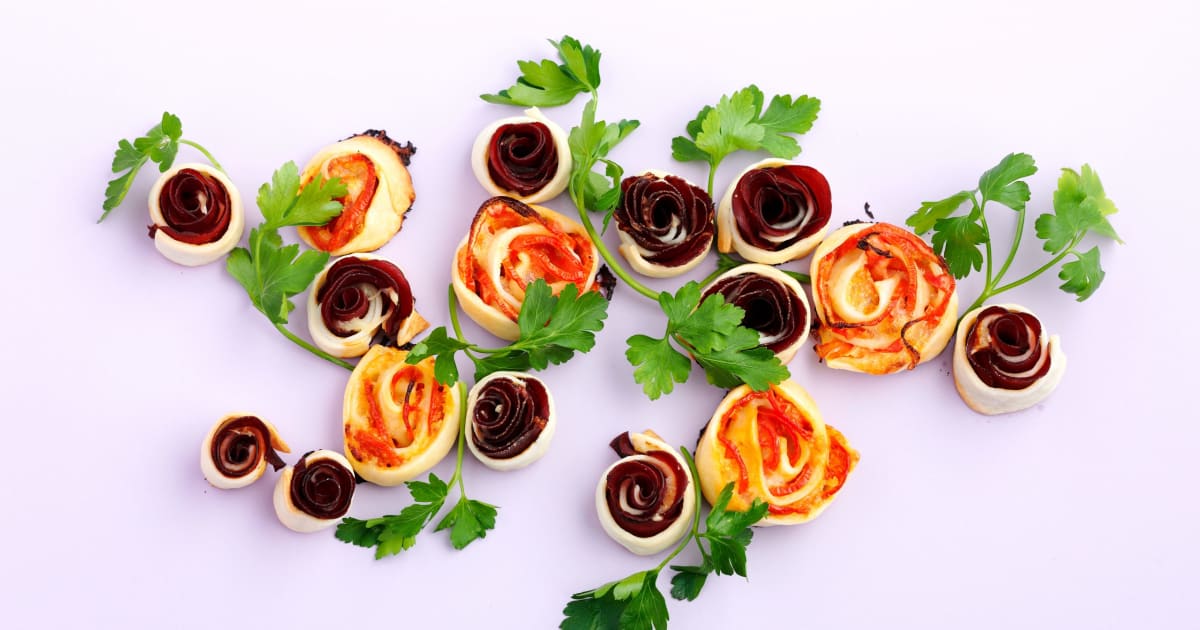 Roses amuse-bouche (anniversaire enfant) - Recette | Swissmilk