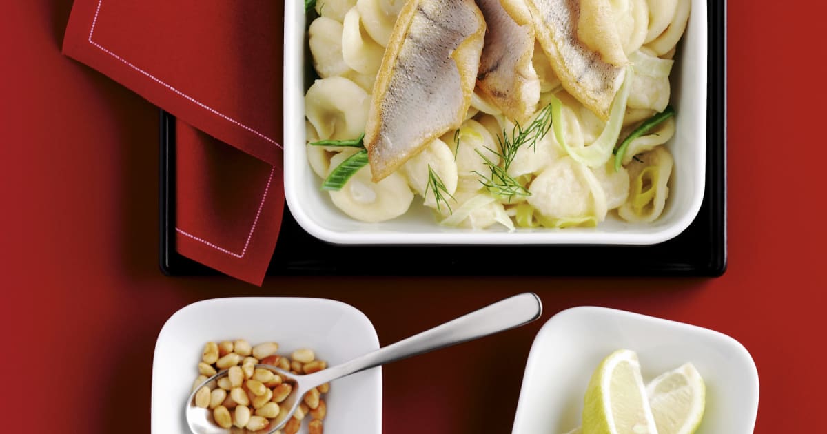 Pasta mit Lauch und Fisch - Rezept | Swissmilk