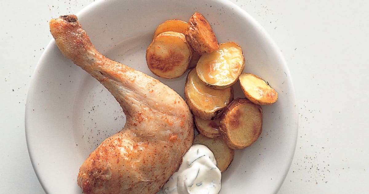 Pouletschenkel an Minzensauce - Rezept | Swissmilk