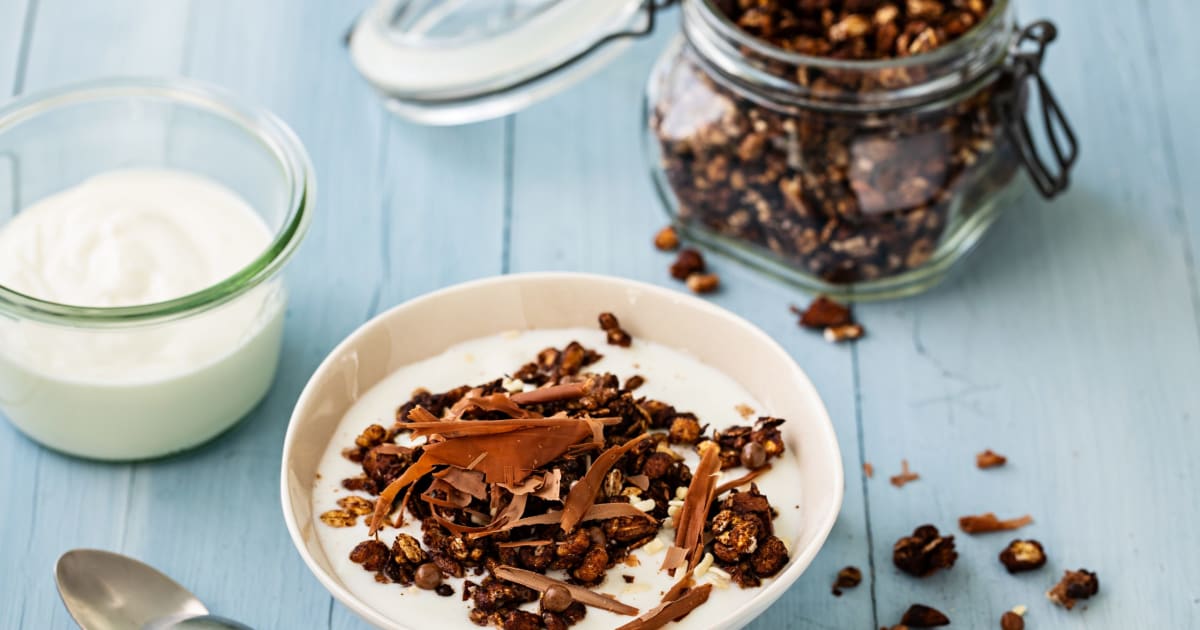 Granola au chocolat - Recette | Swissmilk