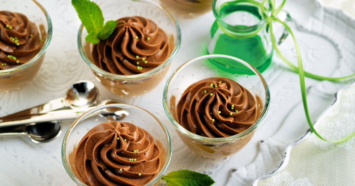 Schokoladen-Pfefferminz-Mousse - Rezept | Swissmilk