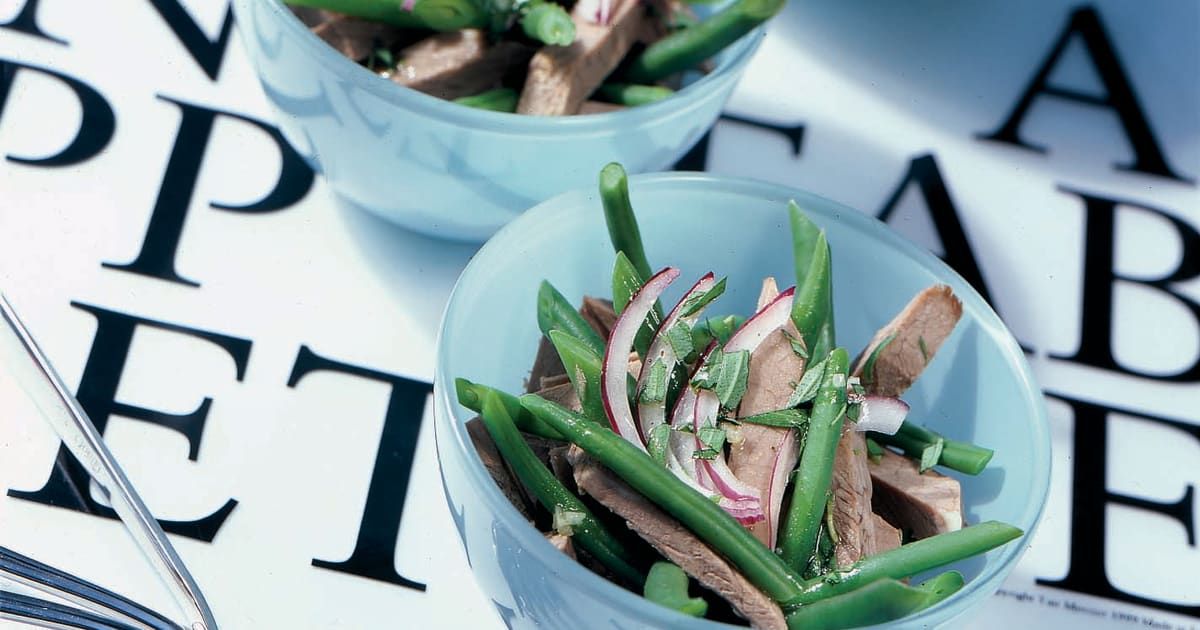 Salade de bouilli aux haricots - Recette | Swissmilk