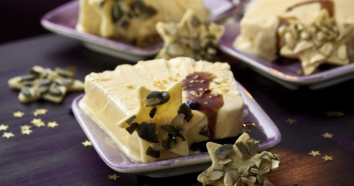 Parfait à la vanille à l'huile de graine de courge - Recette | Swissmilk