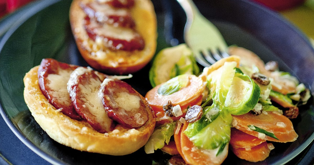 Wurstbrötchen mit Mischgemüse - Rezept | Swissmilk