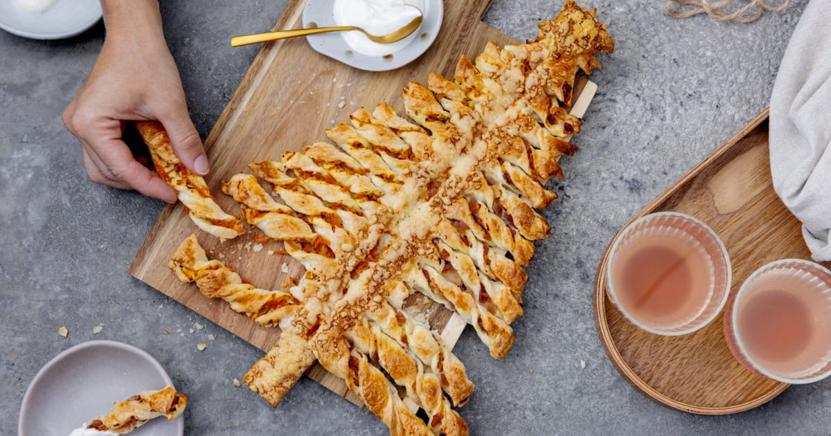 Blätterteig-Tannenbaum - Rezept | Swissmilk