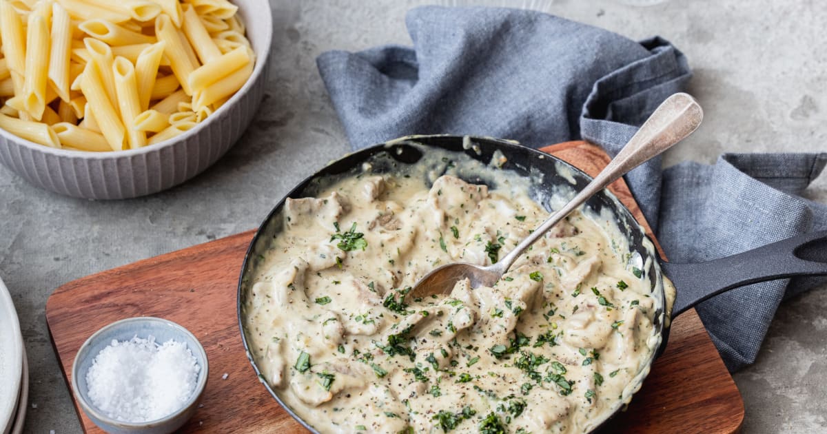 Émincé de bœuf et sauce à l'estragon - Recette | Swissmilk