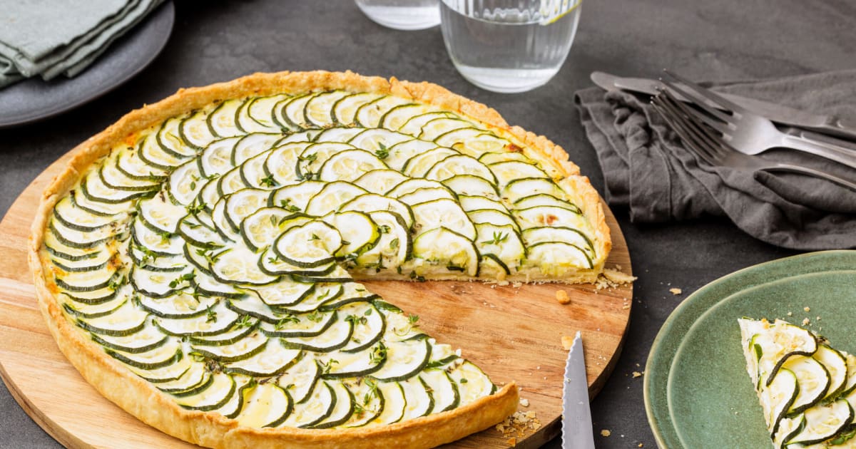 Zucchetti-Wähe - Rezept | Swissmilk