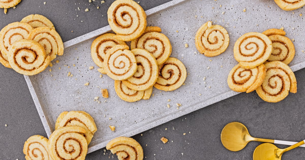 Biscuits spirales à la cannelle - Recette | Swissmilk
