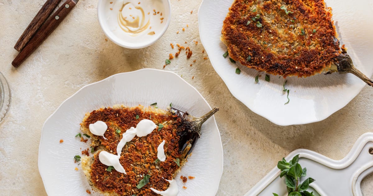 Aubergine panée - Recette | Swissmilk