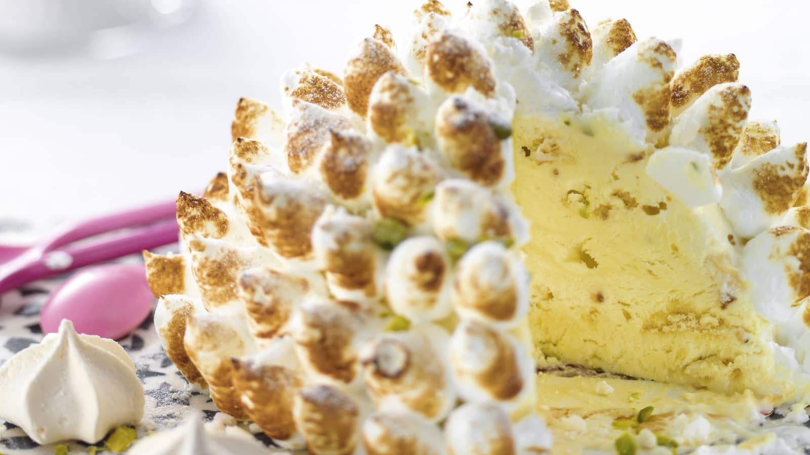 Meringue glacée au citron - Recette | Swissmilk