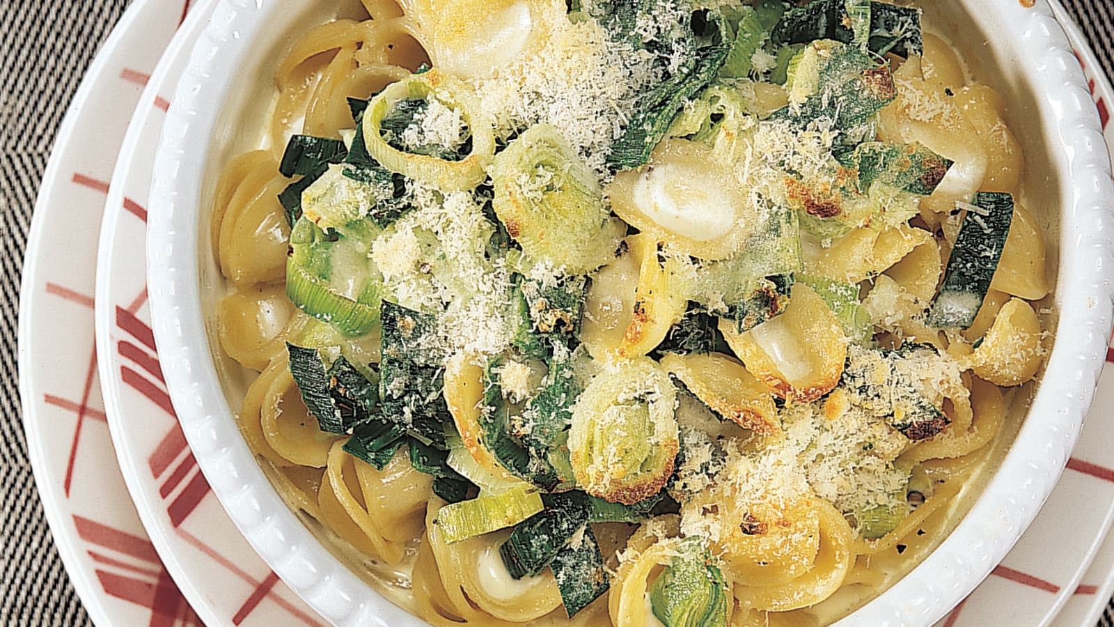 Pasta-Gratin mit Lauch - Rezept | Swissmilk