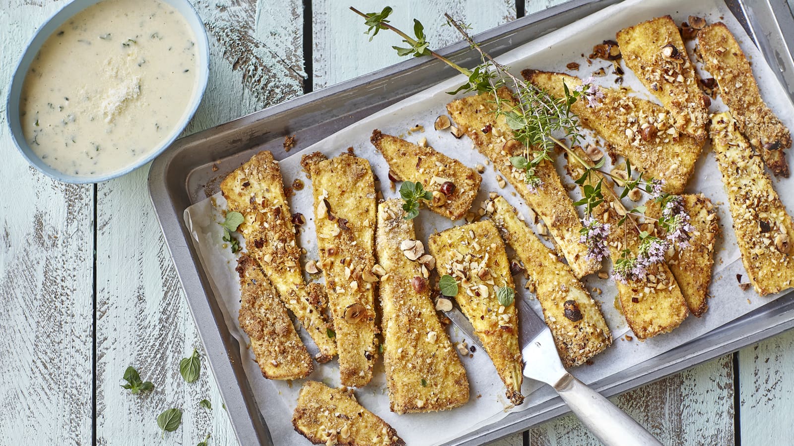 Panais au four avec panure aux noisettes - Recette | Swissmilk