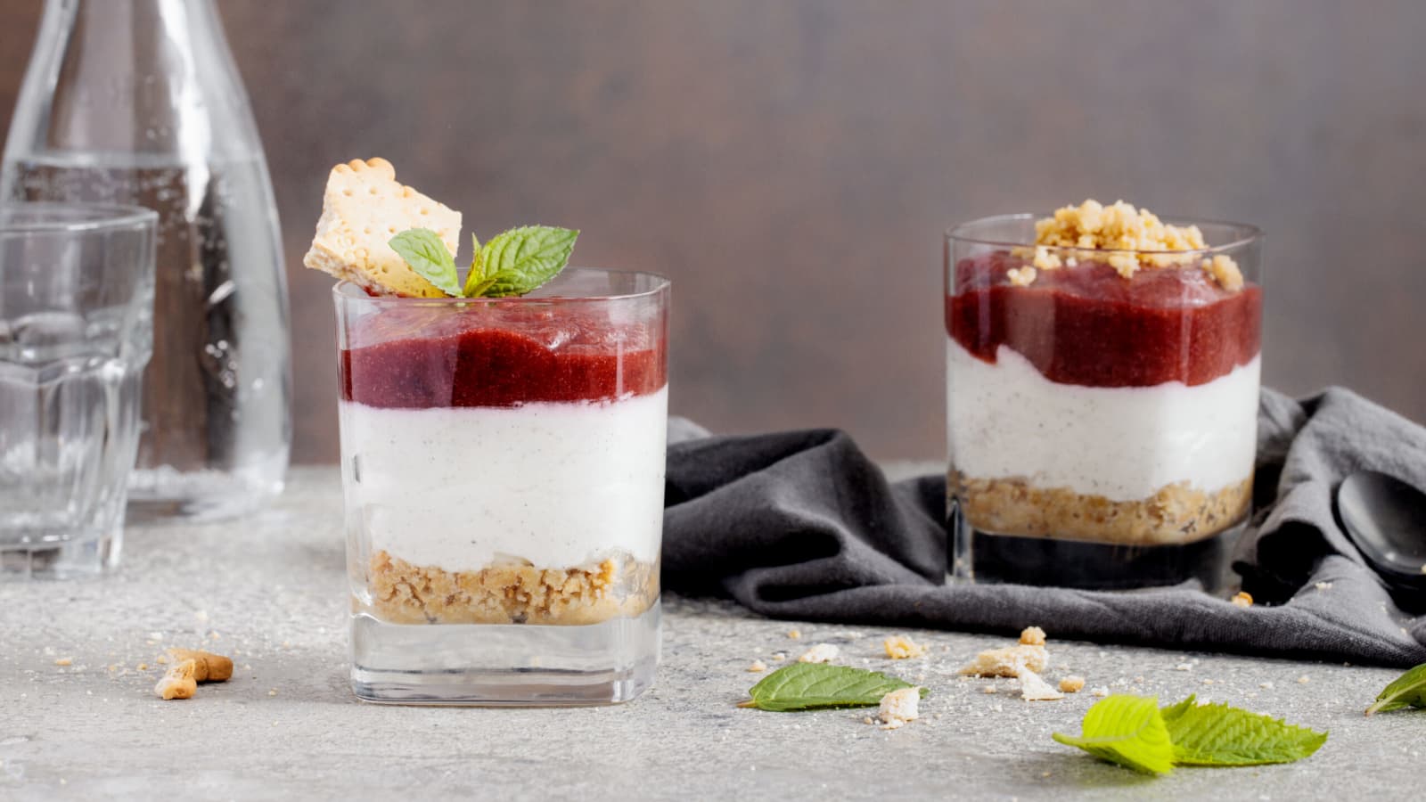 Cheesecake en verrine (sans cuisson) - Recette | Swissmilk