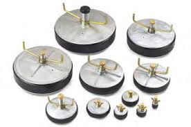 Steel expanding pipe stoppers 4" Seal Weld Pro AS