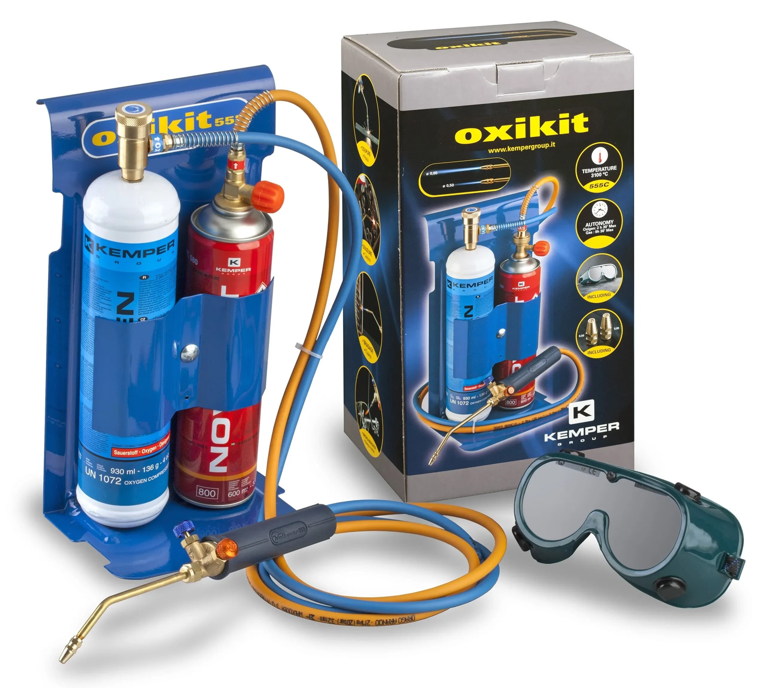 Sveisesett Kemper Mini 555 propan/oksygen Seal Weld Pro AS